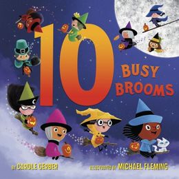 Penguin Random House 10 Busy Brooms - Carole Gerber, Michael Fleming, Pappband