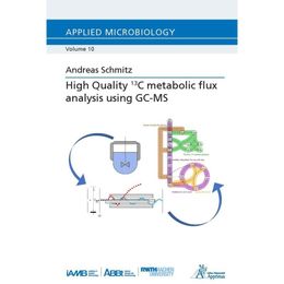 Applied Microbiology / High Quality 13C metabolic flux analysis using GC-MS - Andreas Schmitz, Kartoniert (TB)