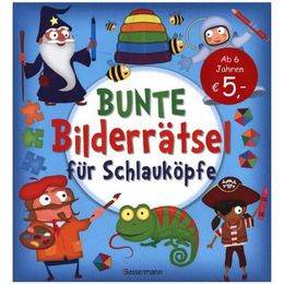 Bassermann Bunte Bilderrätsel für Schlauköpfe - Kate Overy, Kartoniert (TB)