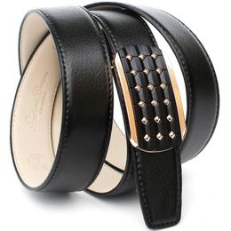 Anthoni Crown Damen Lederg&uuml;rtel mit Fashion-Koppelschlie&szlig;e in Bicolor-Optik schwarz 90