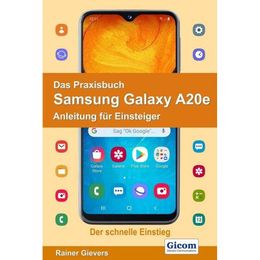 Das Praxisbuch Samsung Galaxy A20e - Anleitung für Einsteiger - Rainer Gievers, Kartoniert (TB)
