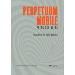 Perpetuum mobile (Klavierauszug) - Peter Schindler, Taschenbuch