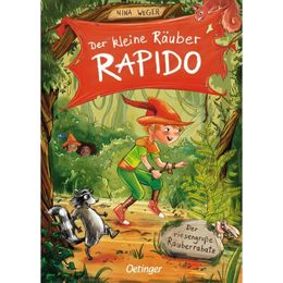 Oetinger Der riesengroße Räuberrabatz / Der kleine Räuber Rapido Bd.1 - Nina Rosa Weger, Gebunden