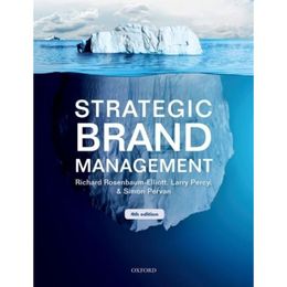 Oxford University Strategic Brand Management - Richard Rosenbaum-Elliott, Larry Percy, Simon Pervan, Kartoniert (TB)