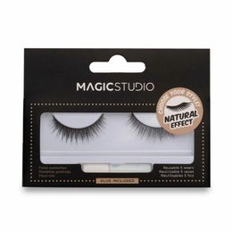 Magic Studio Einzelwimpern Powerful Cosmetics Vegan Natural Effect 1 U