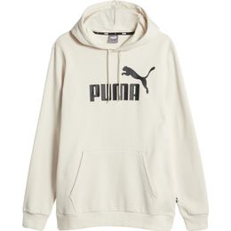 Puma® Hoodie, Logo-Print, Kängurutasche, für Herren, weiß, M