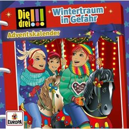 Die drei Ausrufezeichen - Die drei !!! - Wintertraum in Gefahr - Adventskalender,2 Audio-CD - Mira Sol (Hörbuch)