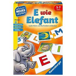 RAVENSBURGER VERLAG Spielend Erstes Lernen – E wie Elefant