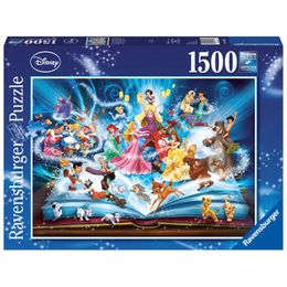 RAVENSBURGER VERLAG Puzzle DISNEY´S MAGISCHES MÄRCHENBUCH 1.500-teilig