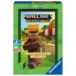 RAVENSBURGER VERLAG Ravensburger 26869 - Minecraft Builders & Biomes Farmers Market Expansion - Erweiterung zum Brettspiel Minecraft Builders & Biomes, Spiel für Erwachse