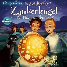 Silberfisch Im Zeichen der Zauberkugel - 2 - Der Fluch des Skorpions - Stefan Gemmel (Hörbuch)