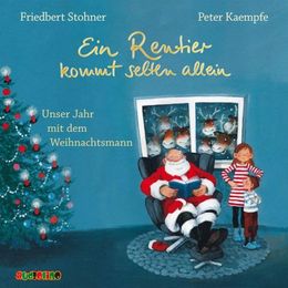Audiolino Ein Rentier kommt selten allein,2 Audio-CDs - Friedbert Stohner (Hörbuch)