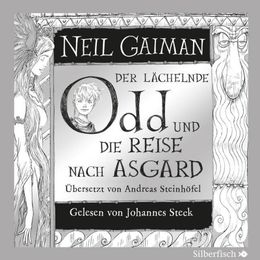 Silberfisch Der lächelnde Odd und die Reise nach Asgard,2 Audio-CD - Neil Gaiman (Hörbuch)