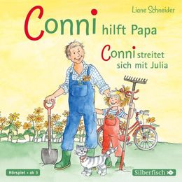 Silberfisch Meine Freundin Conni - ab 3 - Conni hilft Papa / Conni streitet sich mit Julia (Meine Freundin Conni - ab 3),1 Audio-CD - Liane Schneider (Hörbuch)