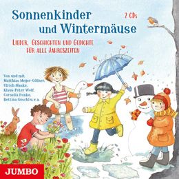 Sonnenkinder und Wintermäuse. Lieder, Geschichten und Gedichte für alle Jahreszeiten,2 Audio-CD - Klaus-Peter Wolf (Hörbuch)
