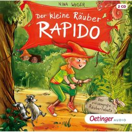 Der kleine Räuber Rapido - 1 - Der riesengroße Räuberrabatz - Nina Rosa Weger (Hörbuch)