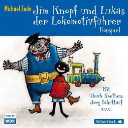 Silberfisch Jim Knopf und Lukas der Lokomotivführer - Das WDR-Hörspiel,3 Audio-CD - Michael Ende (Hörbuch)