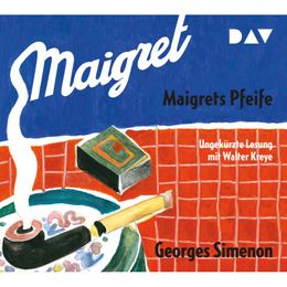 Maigrets Pfeife, 2 CDs - Georges Simenon (Hörbuch)
