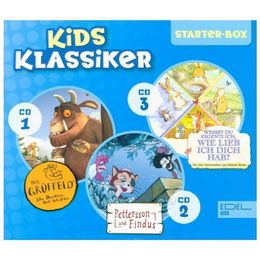 Kids Klassiker - Starter-Box,3 Audio-CD - Der Grüffelo, Pettersson Und Findus, Weißt (Hörbuch)