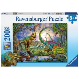 RAVENSBURGER VERLAG XXL-Puzzle Im Reich der Giganten 200-teilig