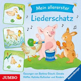 Mein allererster Liederschatz,Audio-CD - (Hörbuch)