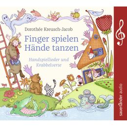 Finger spielen - Hände tanzen,1 Audio-CD - Dorothée Kreusch-jacob (Hörbuch)