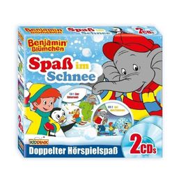 Benjamin Blümchen - Benjamin Blümchen - Spaß im Schnee!,2 Audio-CD - Benjamin Blümchen (Hörbuch)