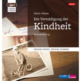 Die Verteidigung der Kindheit,2 Audio-CD, 2 MP3 - Martin Walser (Hörbuch)