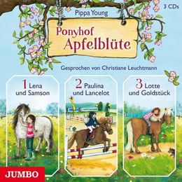 Ponyhof Apfelblüte,3 Audio-CDs - Pippa Young (Hörbuch)