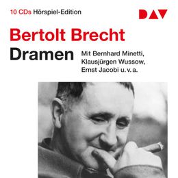 Dramen,10 Audio-CDs - Bertolt Brecht (Hörbuch)