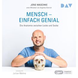 Mensch - Einfach genial,1 Audio-CD, 1 MP3 - Jens Waschke (Hörbuch)