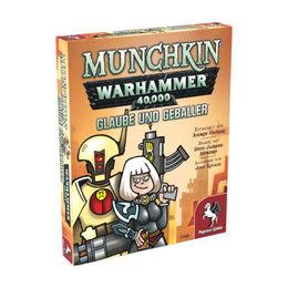 Pegasus Spiele Munchkin Warhammer 40.000 - Glaube und Geballer (Spiel-Zubehör)