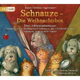 Schnauze - Die Weihnachtsbox,3 Audio-CD - Karen Chr. Angermayer (Hörbuch)