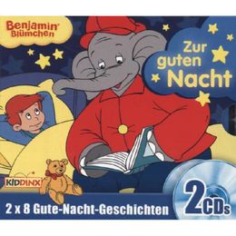 Benjamin Blümchen Band 8/14: Gute-Nacht-Geschichten (Audio-CD) - Benjamin Blümchen (Hörbuch)