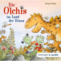 Die Olchis Erstleser - 1 - Die Olchis im Land der Dinos - Erhard Dietl (Hörbuch)