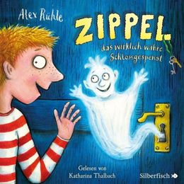 Silberfisch Zippel - 1 - Zippel, das wirklich wahre Schlossgespenst - Alex Rühle (Hörbuch)