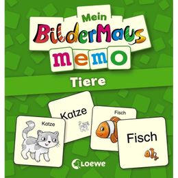 Loewe Verlag Mein Bildermaus-Memo - Tiere (Kinderspiel)