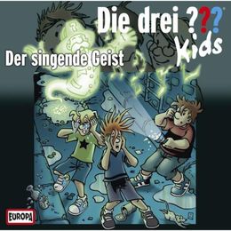 Die drei Fragezeichen-Kids - 49 - Der singende Geist - Boris Pfeiffer, Ulf Blanck (Hörbuch)