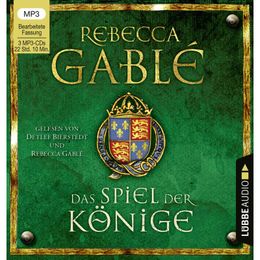 Bastei Lübbe Das Spiel der Könige, 3 MP3-CDs - Rebecca Gablé (Hörbuch)