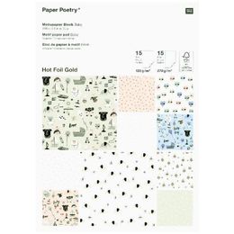 Paper Poetry - Motivpapier Block, Baby