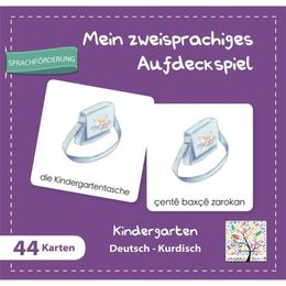 Mein zweisprachiges Aufdeckspiel - Mein zweisprachiges Aufdeckspiel, Kindergarten Deutsch-Kurdisch (Kinderspiel)
