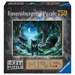 RAVENSBURGER VERLAG Rätsel-Puzzle EXIT – WOLFSGESCHICHTEN 759-teilig