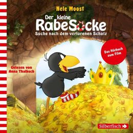 Silberfisch Der kleine Rabe Socke - Suche nach dem verlorenen Schatz (Der kleine Rabe Socke),1 Audio-CD - Nele Moost (Hörbuch)