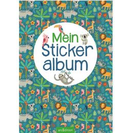 Ars Edition Stickeralbum - Mein Stickeralbum - Dschungel