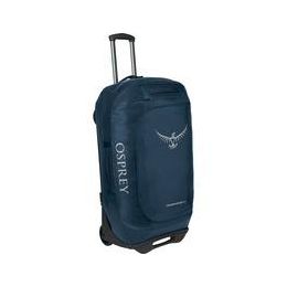 Osprey Rolling Transporter 90, Trolley blau, 90 Liter Typ: Trolley Geeignet für: Outdoor Material: 450D, 600D, 900D Polyester, BSAPP TPU beschichtet Kapazität: 90 Liter Volumen