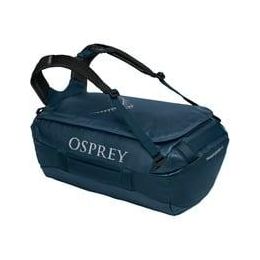 Osprey Transporter 40, Tasche blau, 40 Liter Typ: Tasche - Duffle Bag Geeignet für: Outdoor Material: 450D, 600D, 900D Polyester, BSAPP TPU beschichtet Kapazität: 40 Liter Volumen