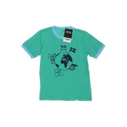 Green Cotton Jungen T-Shirt, hellgrün