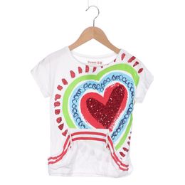 Desigual Mädchen T-Shirt, weiß