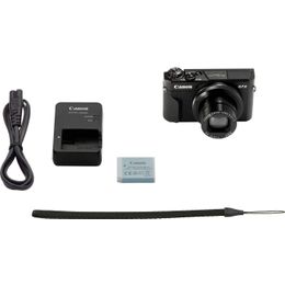 Canon POWERSHOT G7 X MARK II EU23 Kompaktkamera (20,1 MP, 4,2x opt. Zoom, NFC, WLAN (Wi-Fi), schwarz
