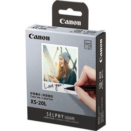 Canon Fotopapier Druck-Set XS-20L, weiß